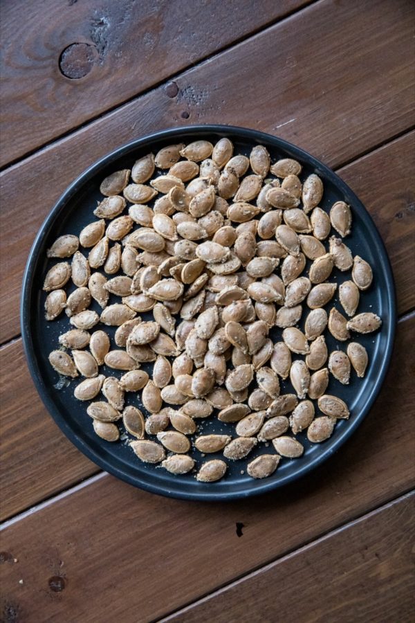 Traeger Roasted Pumpkin Seeds – Or Whatever You Do