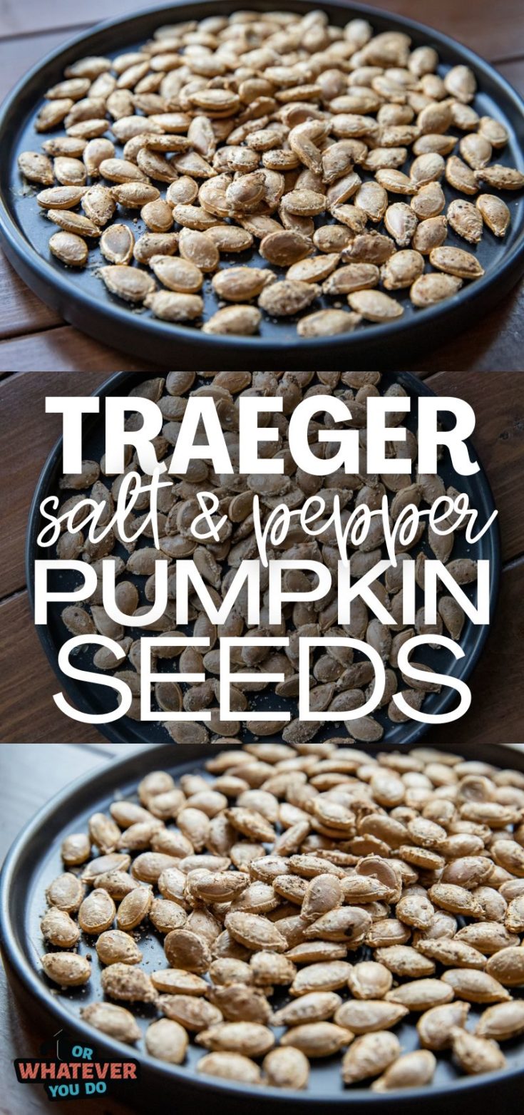 Traeger Roasted Pumpkin Seeds – Or Whatever You Do