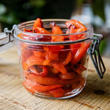 Traeger Roasted Red Peppers – Or Whatever You Do