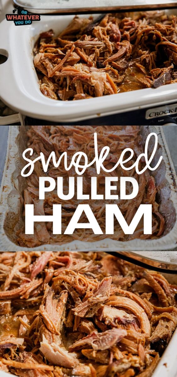 Double Smoked Pulled Ham – Or Whatever You Do