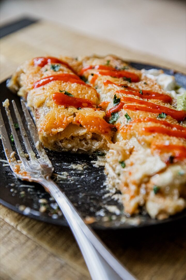 Verde Chicken Enchiladas – Or Whatever You Do