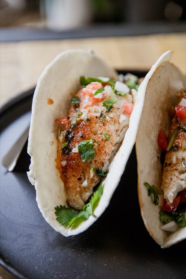 Grilled Rockfish Tacos with Garlic Lime Sauce – Or Whatever You Do