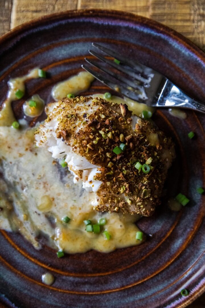 Pistachio Crusted Lingcod – Or Whatever You Do