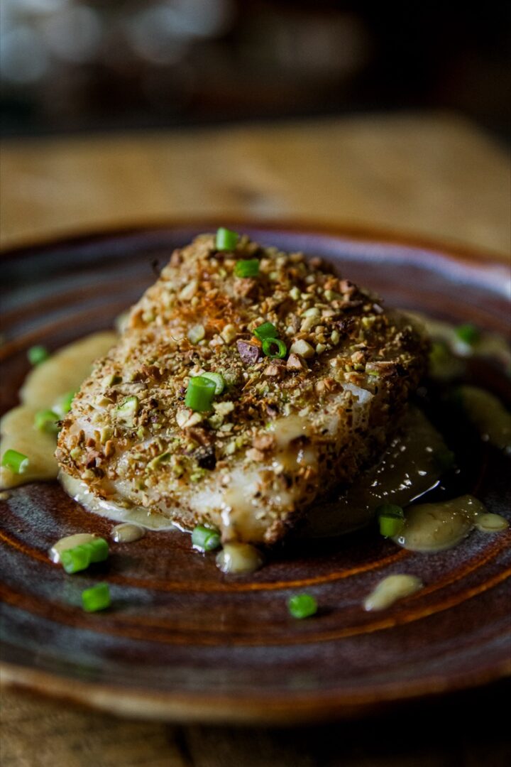 Pistachio Crusted Lingcod – Or Whatever You Do