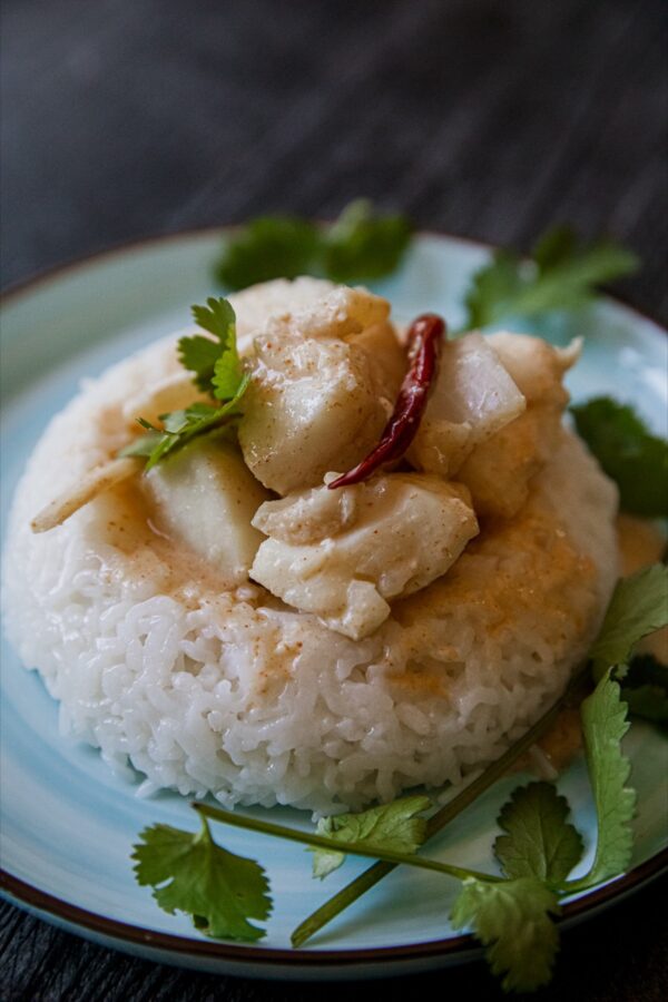 Thai Halibut Curry – Or Whatever You Do