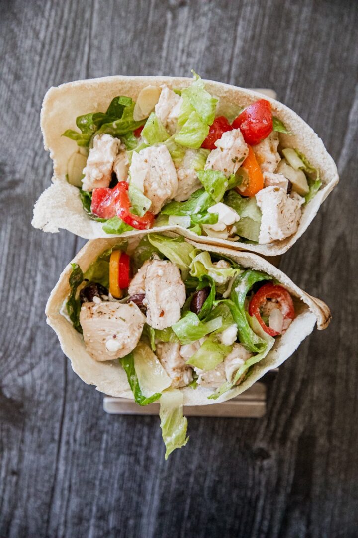 Greek Chicken Pita Pockets – Or Whatever You Do