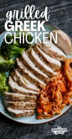 Grilled Greek Chicken – Or Whatever You Do