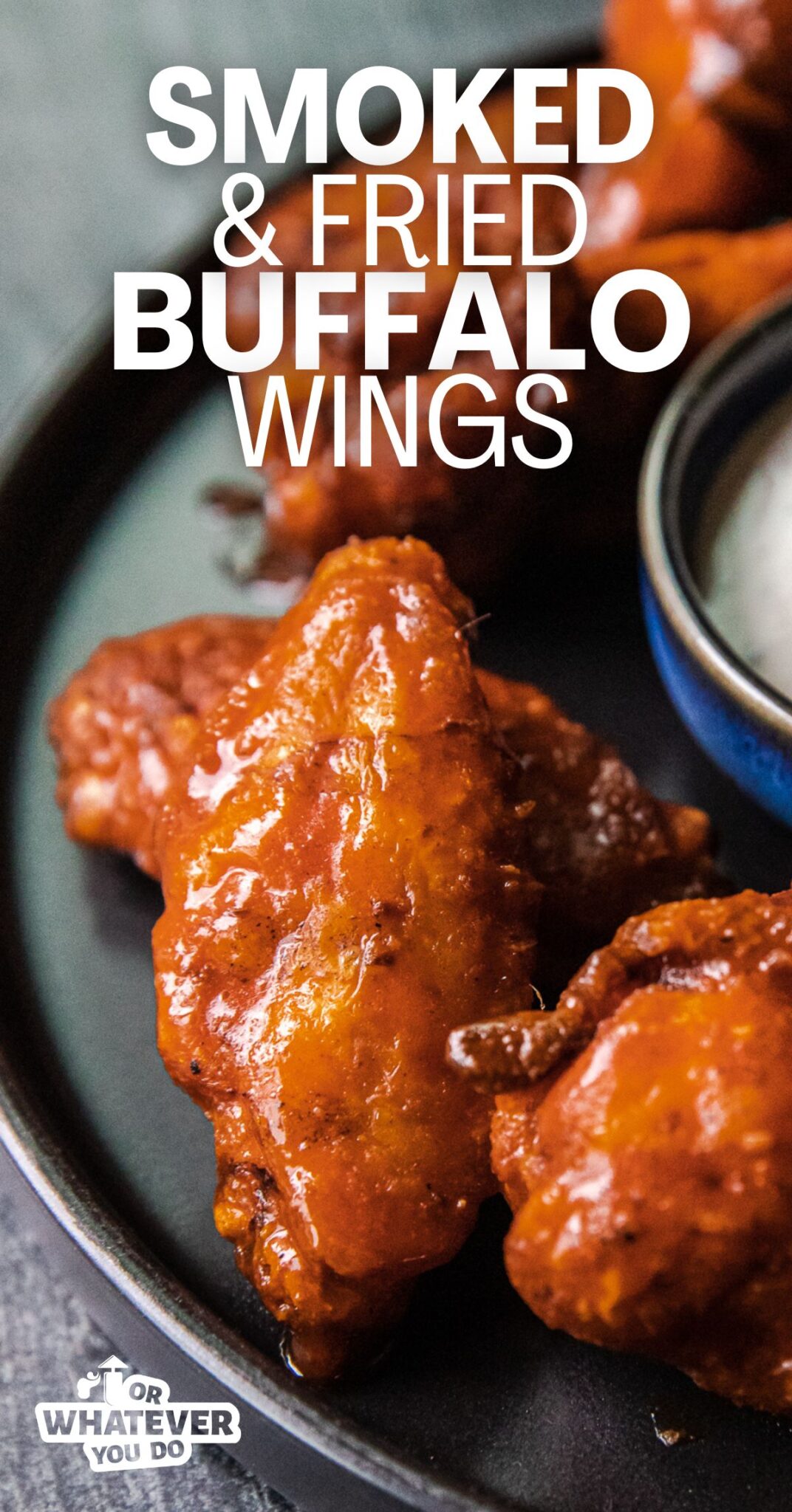 Breaded Smoked and Fried Buffalo Wings – Or Whatever You Do