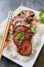 Traeger Teriyaki Venison Backstrap – Or Whatever You Do