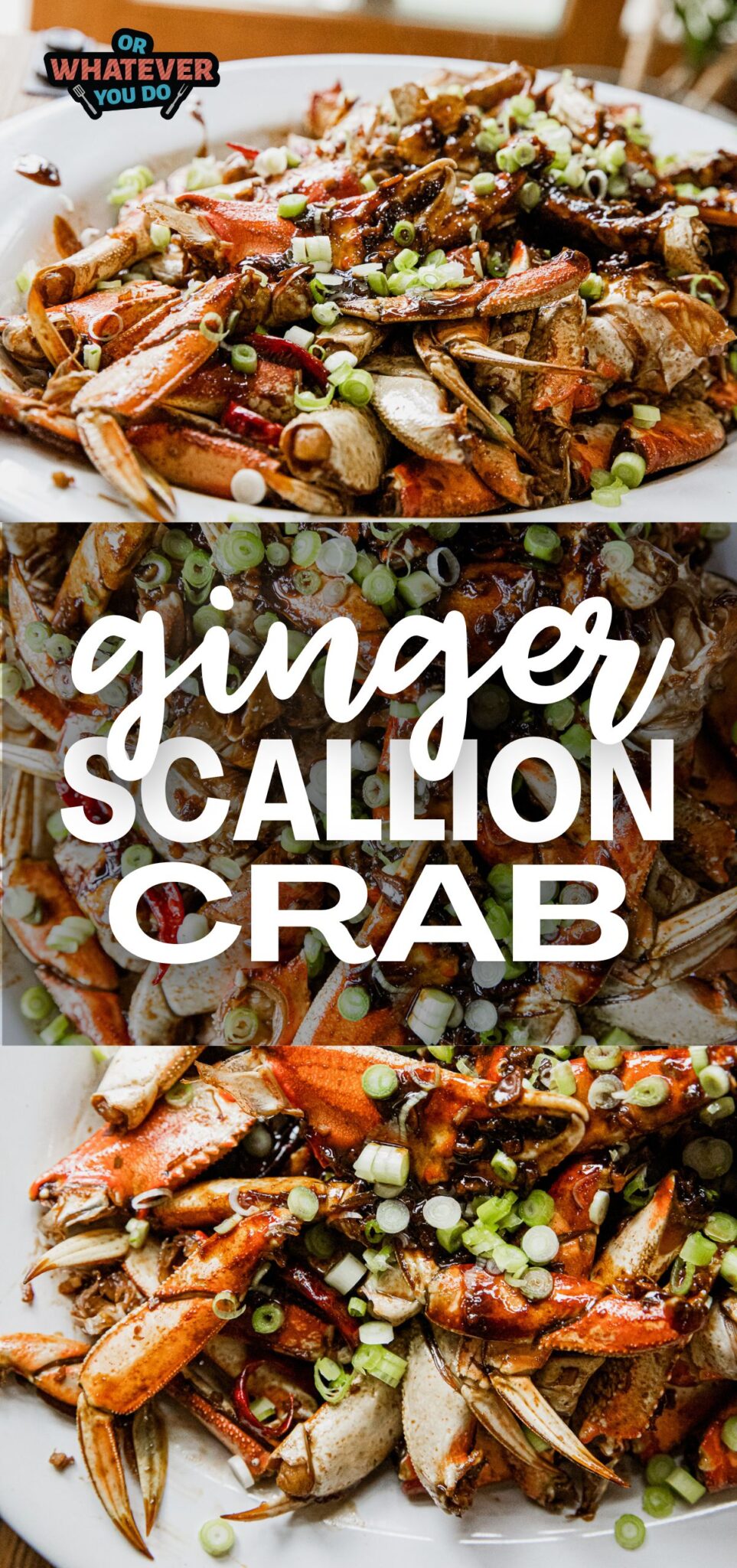 Ginger Scallion Crab – Or Whatever You Do