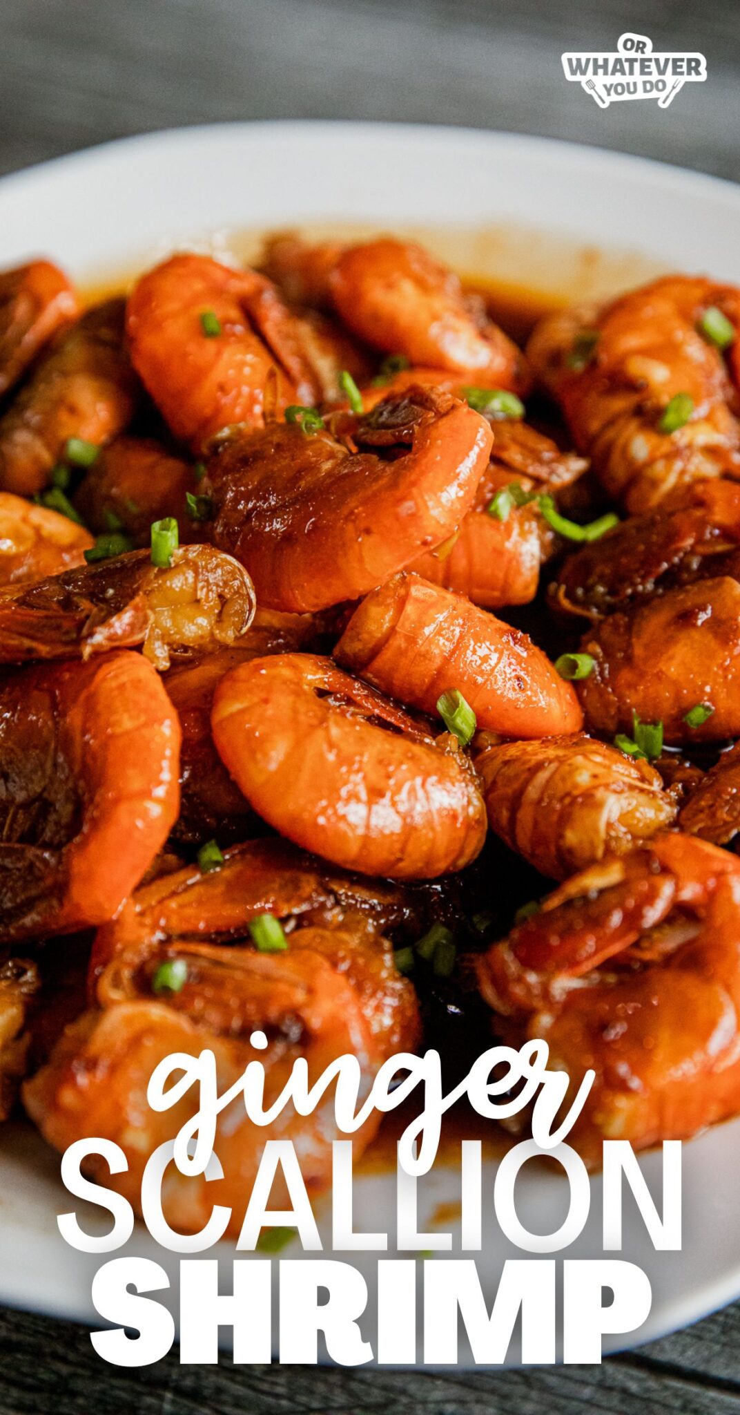 Ginger Scallion Shrimp – Or Whatever You Do
